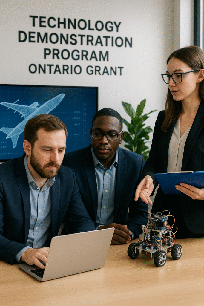 Technology Demonstration Program Ontario Grant